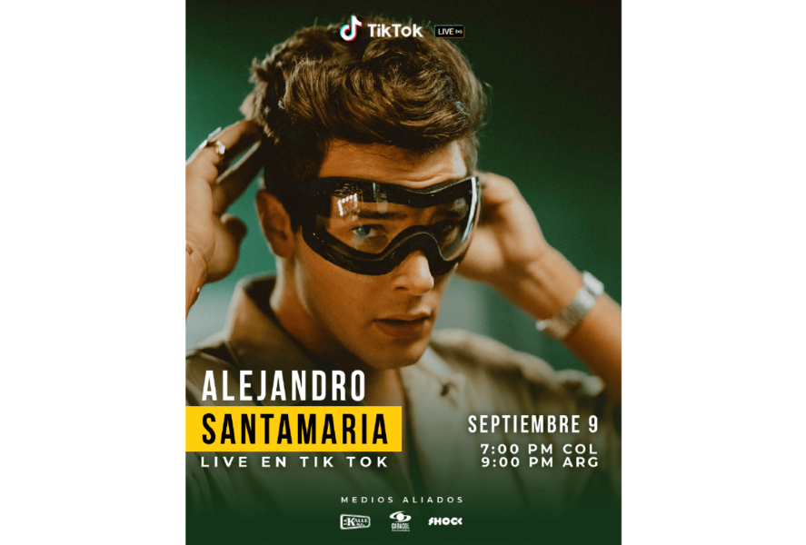 ASÍ SERÁ EL CONCIERTO DE ALEJANDRO SANTAMARIA Y TIKTOK - AGENCIA JAQUE