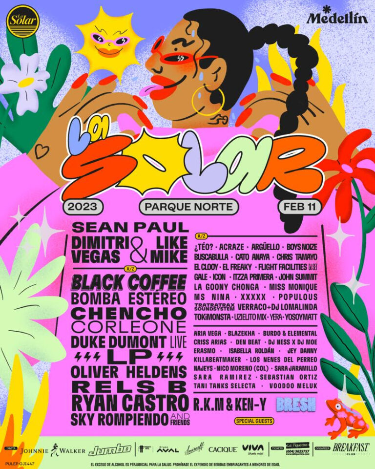 Line up de lujo para la edición 2023 de La Solar - AGENCIA JAQUE